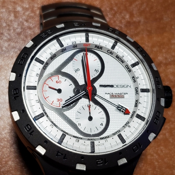 MomoDesign | Accessories | Momo Design Race Master Chronograph Mens ...